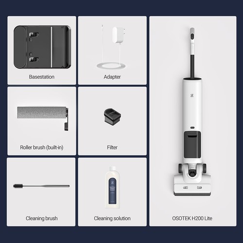 OSOTEK H200 Lite Wet Dry Vacuum Cleaner 12.5KPa