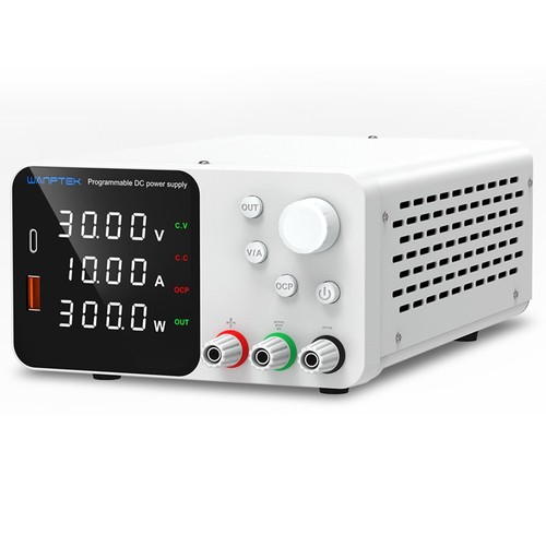 WANPTEK TPS3010 Regulated DC Power Supply White EU Plug