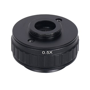 HAYEAR 0.5X C-Mount Lens Adapter Microscope Camera Connector