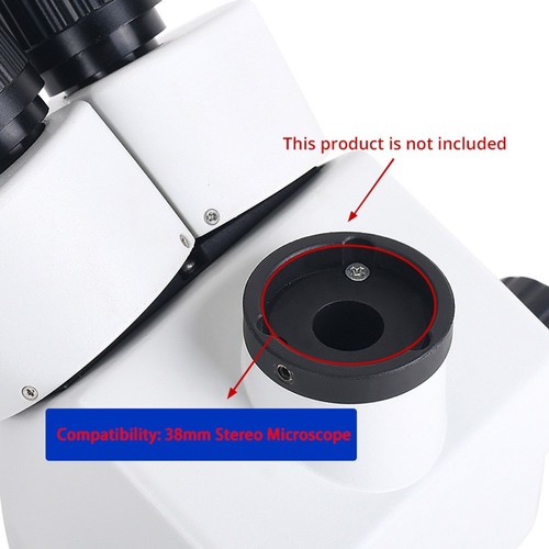 HAYEAR 0.5X C-Mount Lens Adapter Microscope Camera Connector