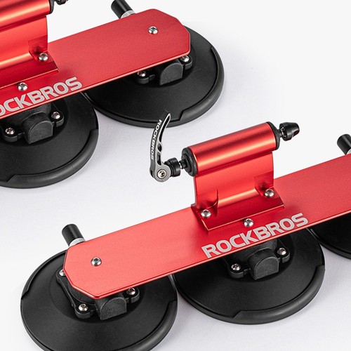 ROCKBROS Suction Cup Bike Rack for Car Roof Top - Black