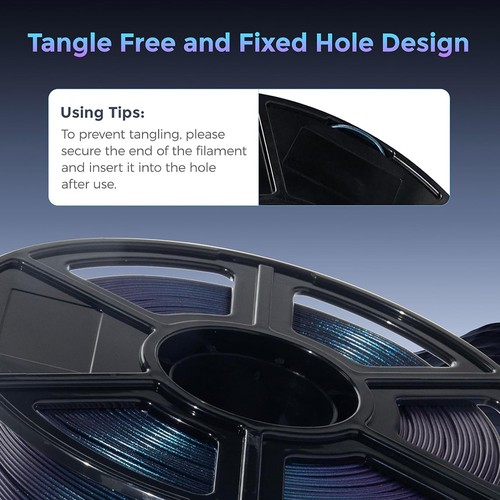 Flashforge Multicolor PLA 3D Pringting Filament Burnt Titanium | Poland