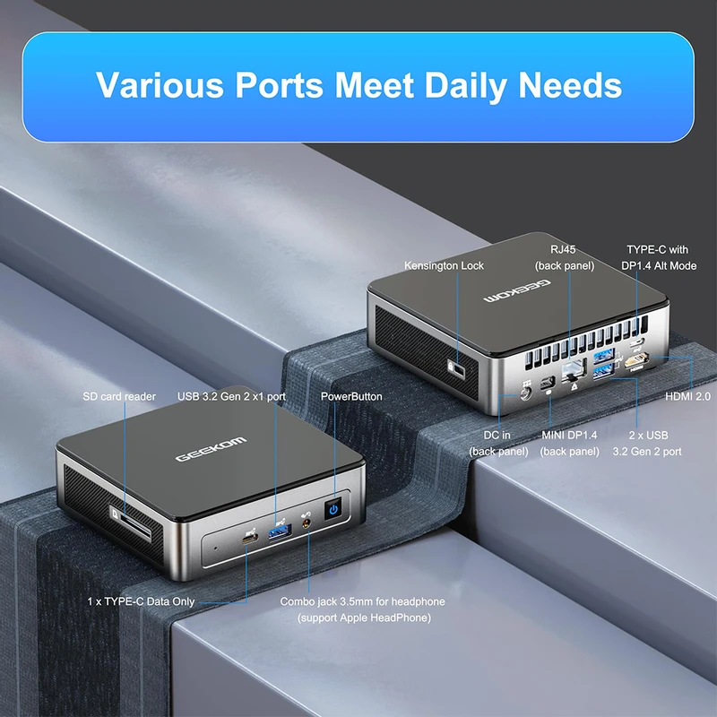 GEEKOM Air12 Intel Alder Lake N100 Mini PC GEEKOM Air12 Intel Alder Lake N100 Mini PC