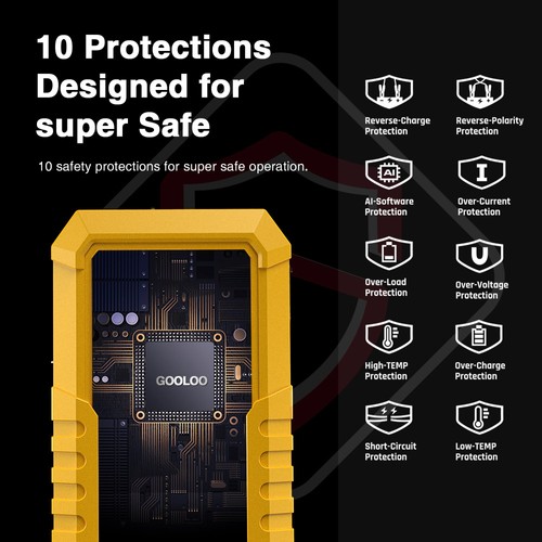 GOOLOO GP4000 PRO Jump Starter