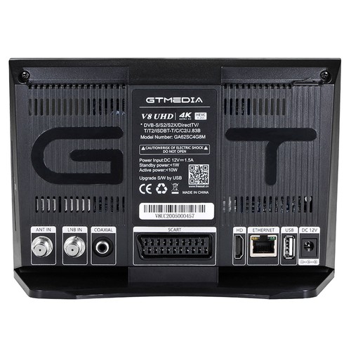 GTMEDIA V8 UHD 4K Satellite Receiver EU Plug