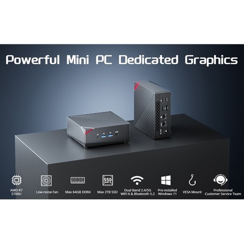 AOOSTAR MN57 32GB+1TB Mini PC US Plug