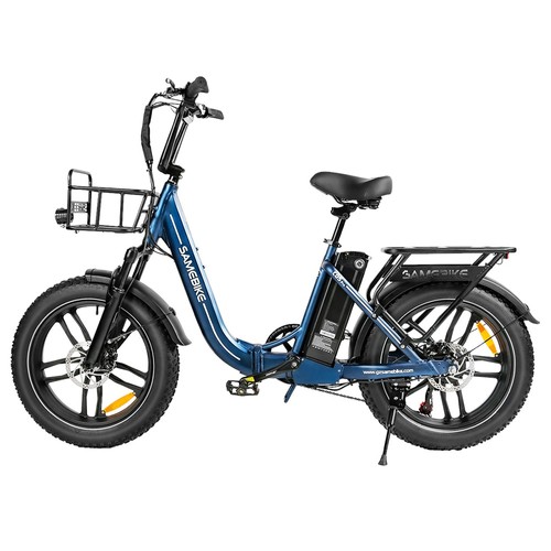 SAMEBIKE C05 Pro Electric Bike 500W/13Ah Dark Blue