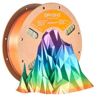 ERYONE Silk PLA Filament 1kg Rainbow Over Mountains | Europe