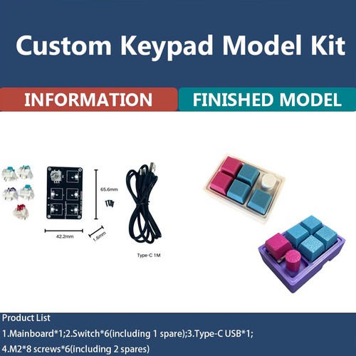 Makcosmos MKJP02 3D Printing Custom Keypad Model Kit