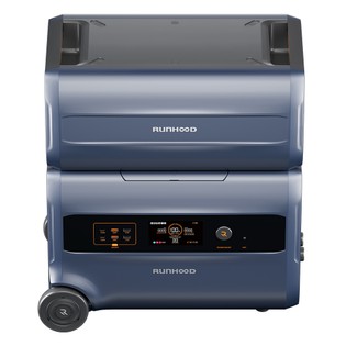 RUNHOOD F2400 Portable Power Station 2400Wh+B2400 Balcony Battery Pack ...