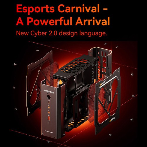 AOOSTAR GODX Gaming Mini PC with Discrete GPU 32GB+1TB EU Plug