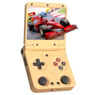 Miyoo Flip V2 Portable Handheld Game Console Yellow