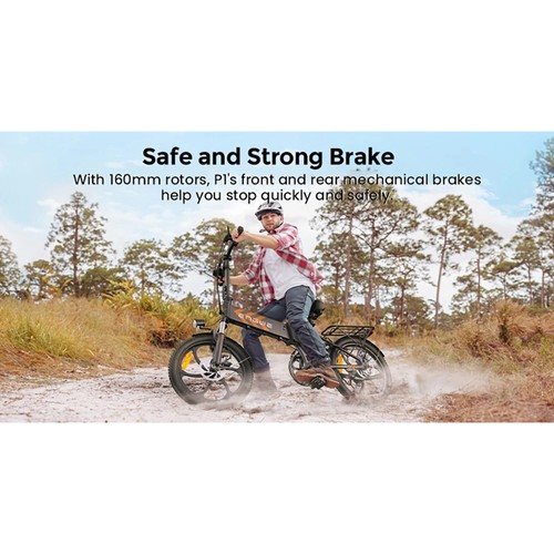 ENGWE P1 Electric Bike 12.5Ah 250W Motor Black