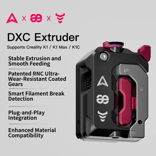 Phaetus DXC Extruder for Creality K1/ K1 Max/ K1C