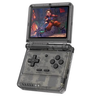 Powkiddy V90S Flip Handheld Game Console Black