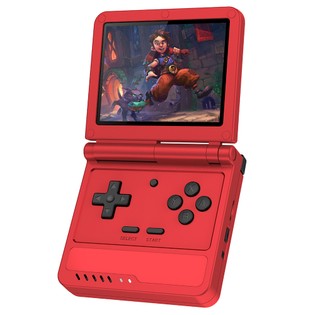 Powkiddy V90S Flip Handheld Game Console Red