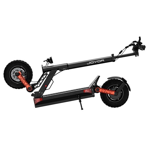 JOYOR S10-S-Z Electric Scooter 10in 60V 18Ah 2*1000W Motor Black