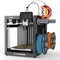 Flashforge AD5X 3D Printer + 4kg High-Speed PETG/PLA+ Filament - 2kg Black/Transparent Smoke ...