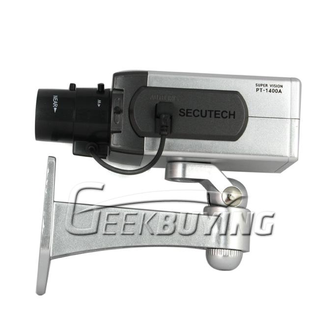 Realistic Pseudo Fake Dummy Decoy Shaking Head Security Camera