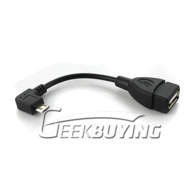 Micro USB OTG Cable for Samsung 9100/9200/9300 Micro B to USB A