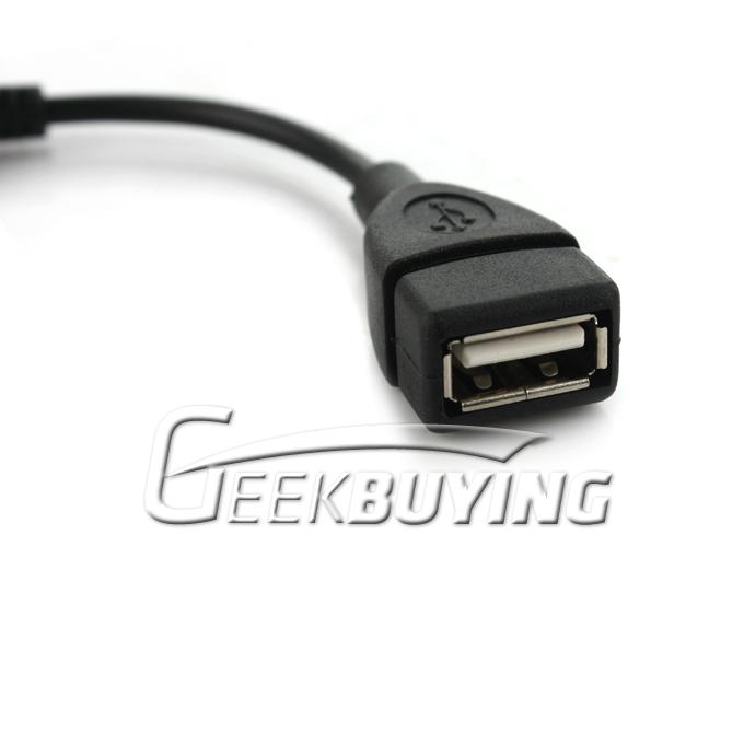 Micro USB OTG Cable for Samsung 9100/9200/9300 Micro B to USB A