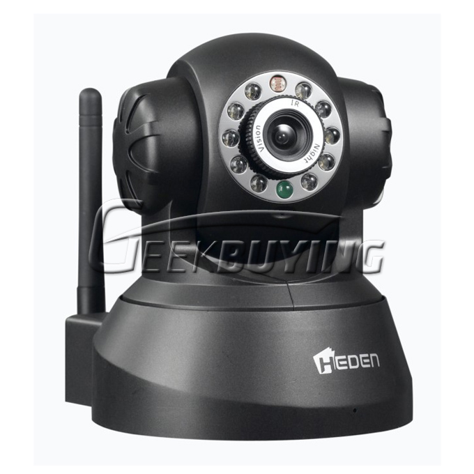 NIP-02 10m 300k Pixels CMOS CCTV Webcam WIFI IR LED 2-Way Audio ...