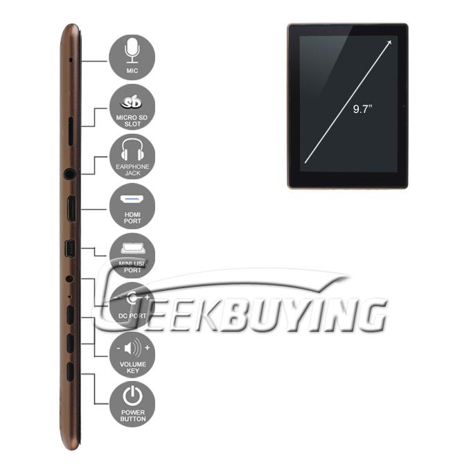 9.7 Inch GPAD A97 Tablet PC RK3066 Dual Core Android 4.0 HDMI