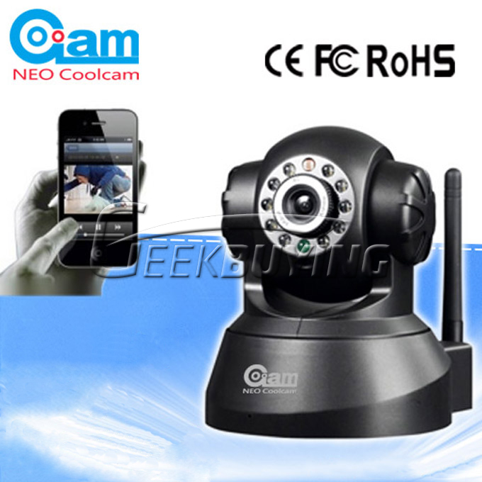 NIP-02 10m 300k Pixels CMOS CCTV Webcam WIFI IR LED 2-Way Audio ...