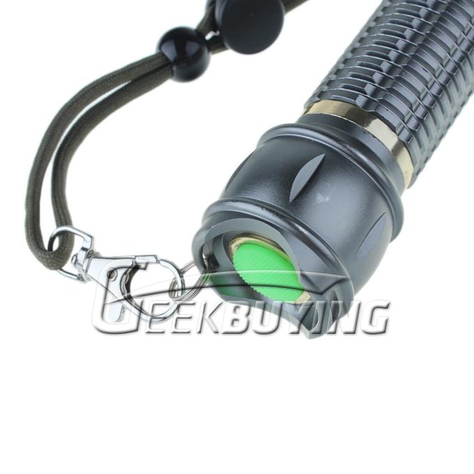 Cree XR-E Q5 250LM 5-Mode White Flashlight - Silver Grey