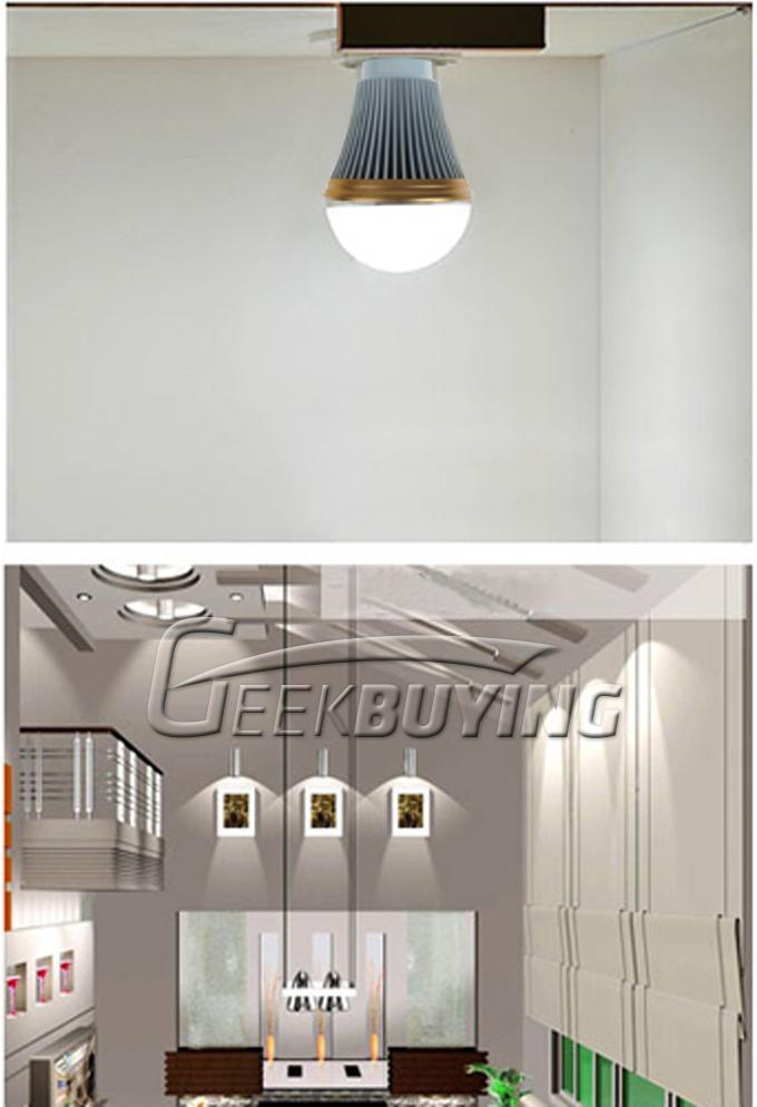 High-tech E27 5W Pure White Anion LED Lamp Smoke Air Cleaner