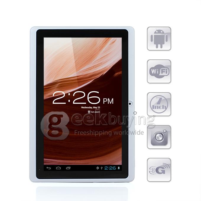 7 inch Actions ATM7013 Q8 Android 4.0 Tablet PC Capacitive Screen Dual ...