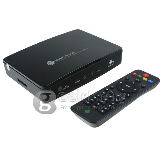 GV-25 Android RK3066 Cortex A9 1.6GHz Mini TV BOX HDMI HDD Player
