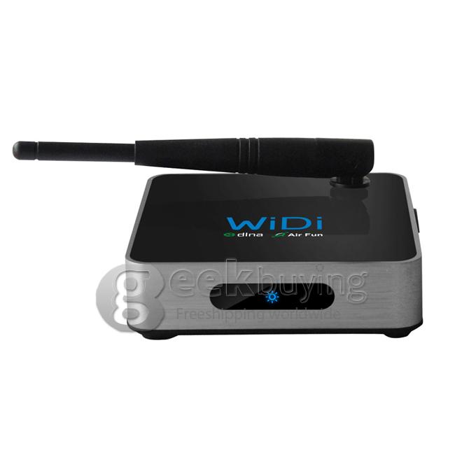 A1W Wireless 2.4G/5GHz Miracast Player Support WiDi/DLNA HD Player
