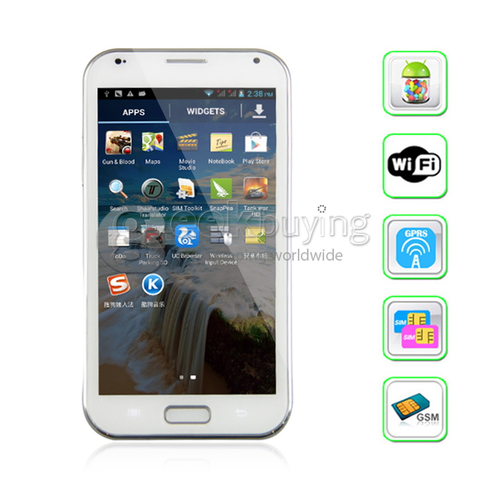 Phablet Tronsmart TS4 5.3inch QHD Screen MTK6589 Quad Core Smart Phone ...