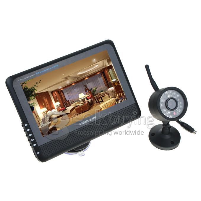 7" LCD Digital Wireless Camera Office/Baby DVR Monitoring System
