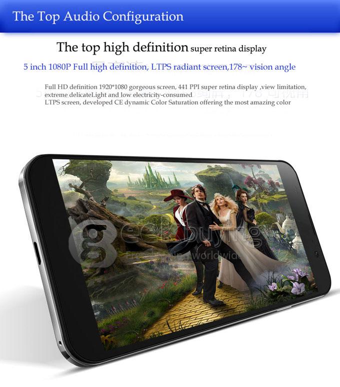 ZOPO C2 FHD 5.0"1080P IPS Screen 441PPI MTK6589 Quad Core Smart Phone ...