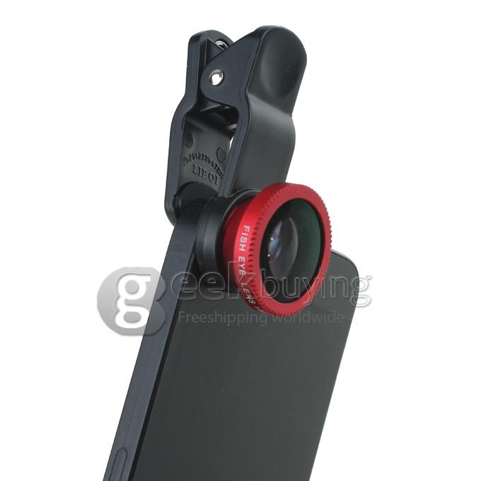 Universal Clip Wide-Angle + Macro + Fish Eye Lenses Set