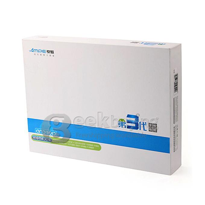 Ampe A10 3G 10.1 inch Tablet PC Phablet Android 4.1 Quad Core IPS
