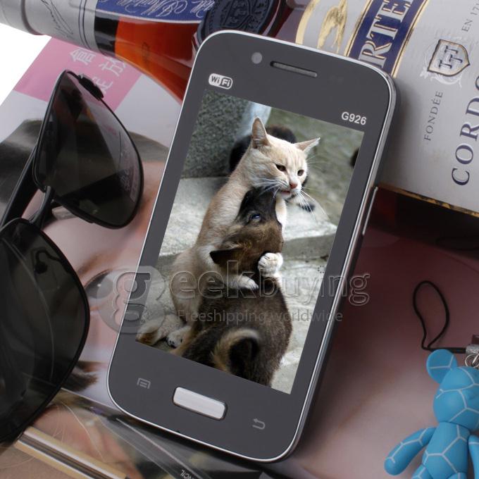 YXTEL G926 3.5Inch WVGA Capacitive Screen SC6820 1GHz Smart Phone 3.0MP ...