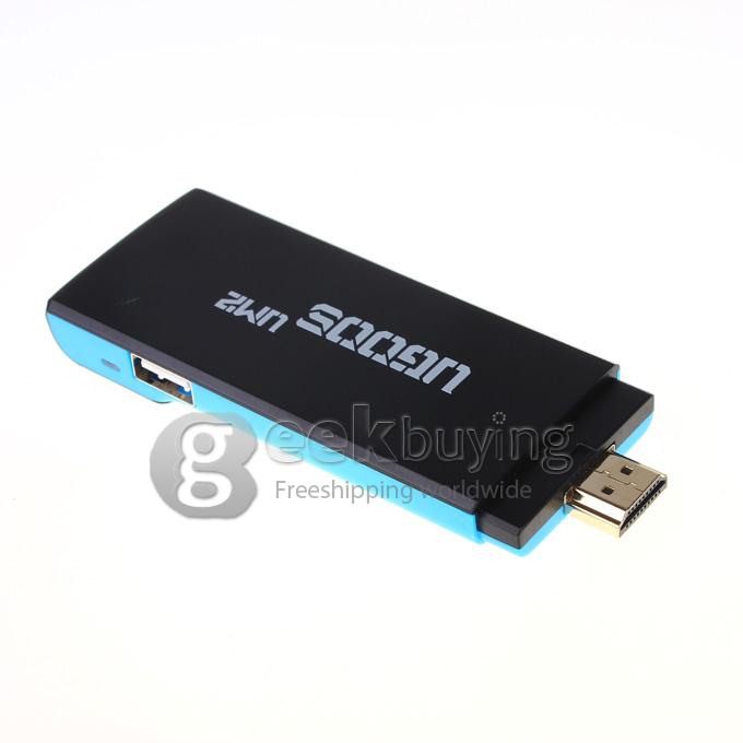 Ugoos UM2 RK3188T Quad Core Android 4.2 Mini TV BOX PC Dongle 2G/8G
