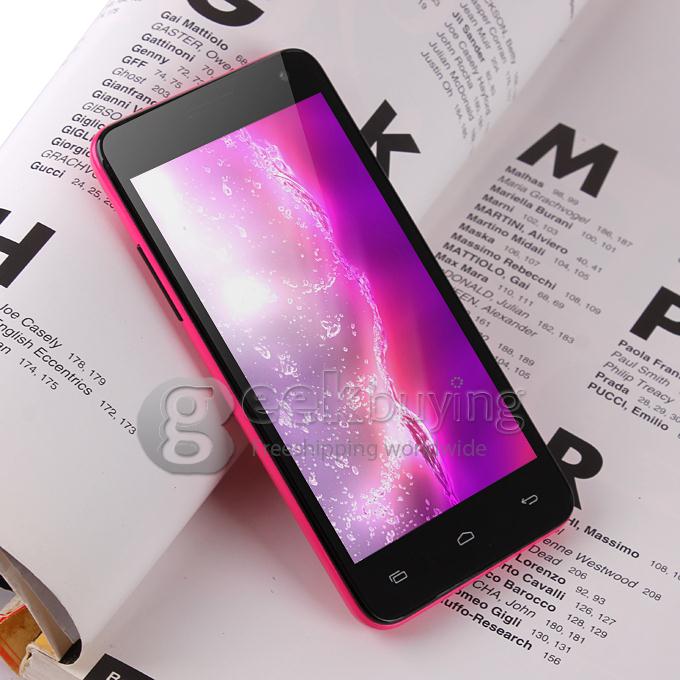 W450 4.5inch FWVGA Capacitive Screen MTK6582 Quad Core Smartphone 1G/4G ...