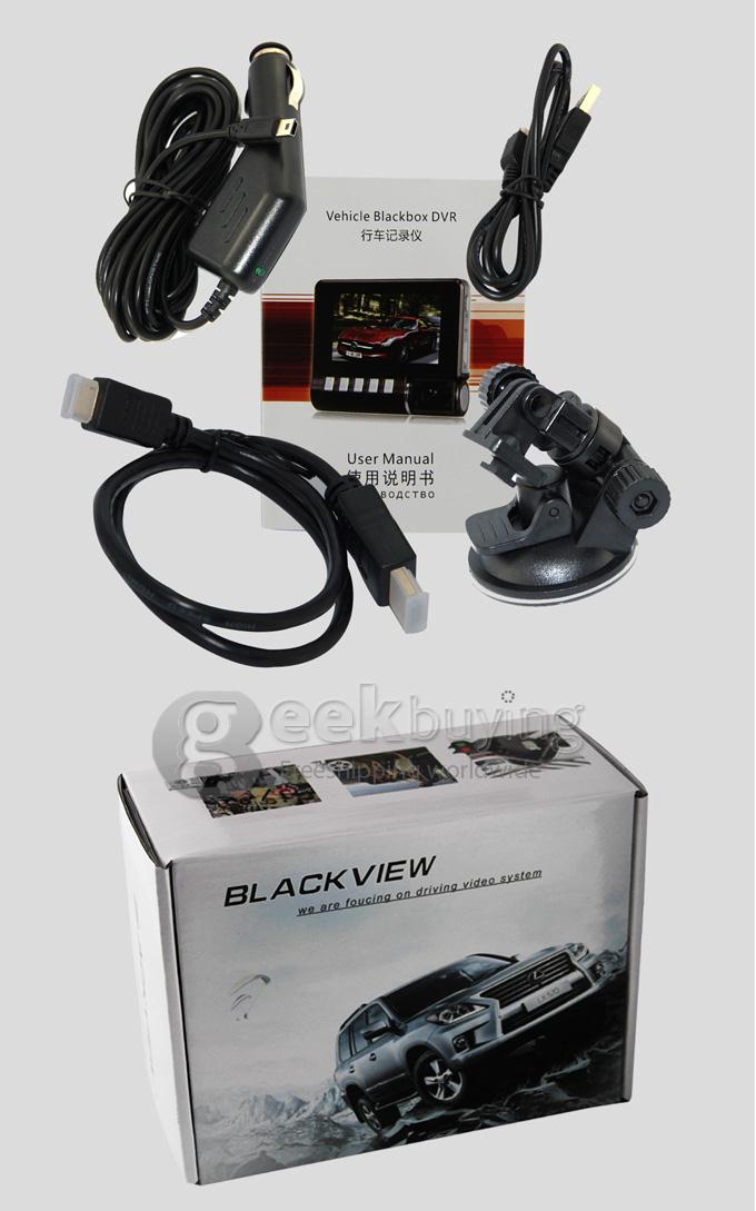 BLACKVIEW BL2000 Novatek H.264 1920*1080P 30fps 2.7inch 170 Degree Wide ...