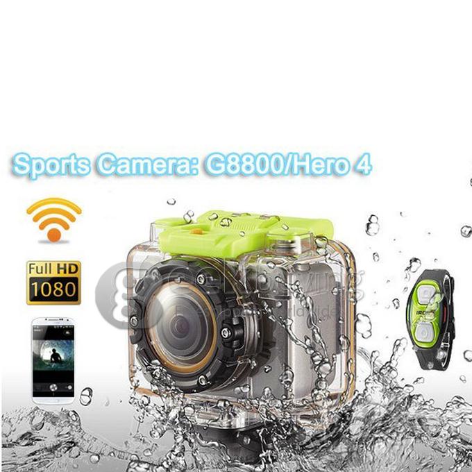 G8800 Ambarella 5MP FHD 1080P Sports Action Camera Waterproof Wi-Fi