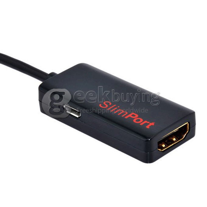New Slimport Micro USB to HDMI TV Adapter Converter for Smartphone