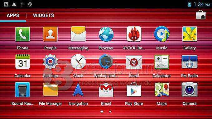 N9599 5.7" HD MTK6589T Smartphone 1GB/8GB 12.6MP Android 4.2 3G/GPS