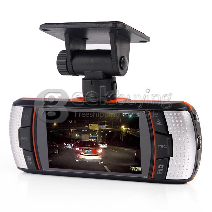 Car DVR Camera New F90G H.264 FHD 2.7" Dual Lens G-Sensor GPS
