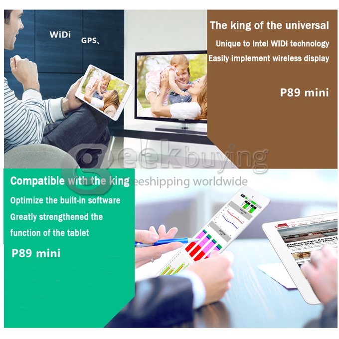 Teclast P89 Mini Intel Z2580 2.0GHz 7.9 inch Tablet PC Android 4.2