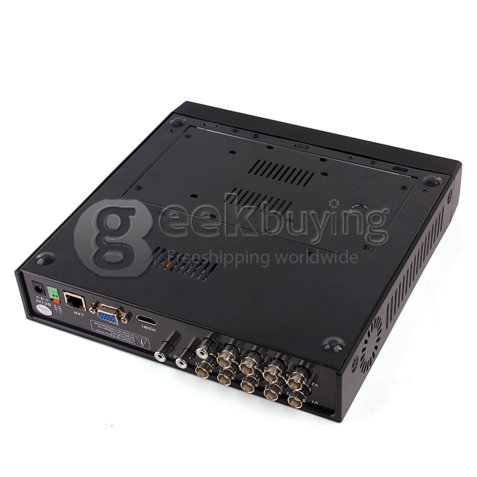 8CH DVR 7 Inch Screen H.264, D1 Resolution Surveillance CCTV System