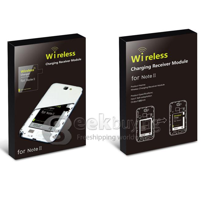 Qi Wireless Charging Receiver Pad for Samsung Galaxy Note 2 II N7100