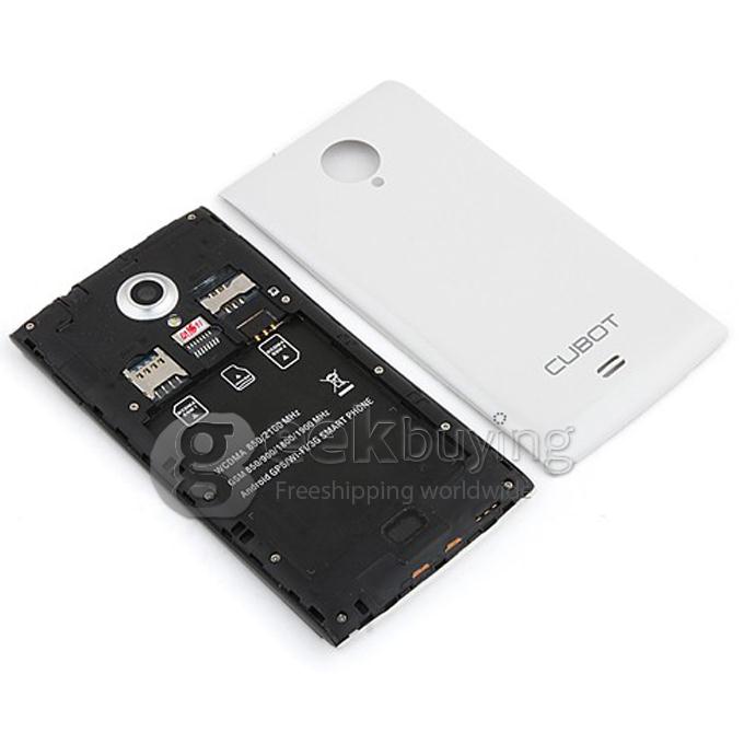 CUBOT X6 MTK6592 5" Android 4.2 Smartphone 1GB+16GB OGS Screen-White